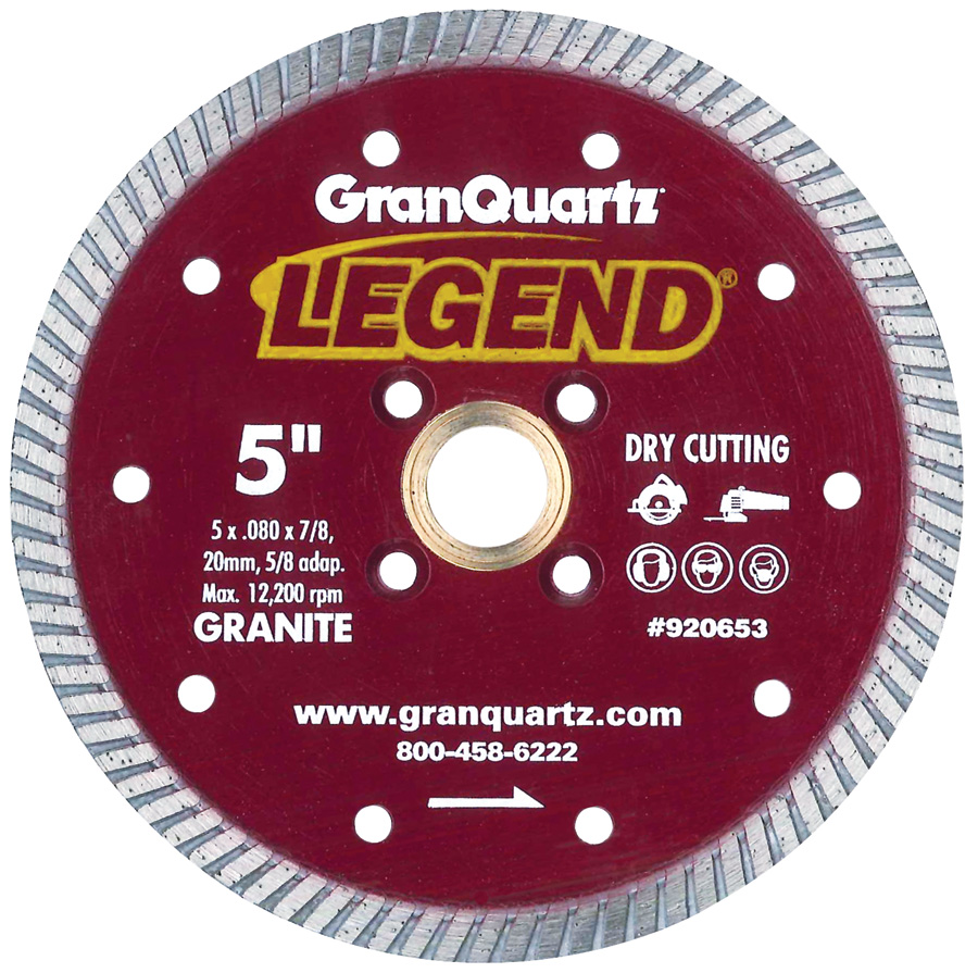 GranQuartz offers New Granite Cutting Blades